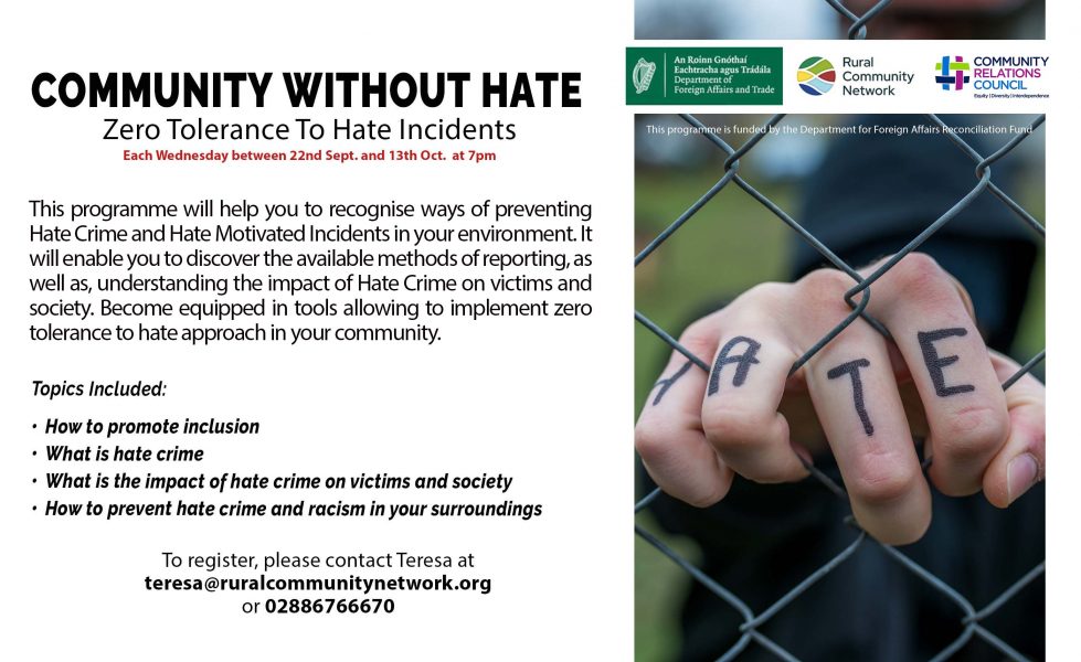 Community without hate - Rural Community Network